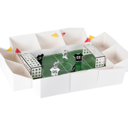 Décoration pour apéritif, stade de football